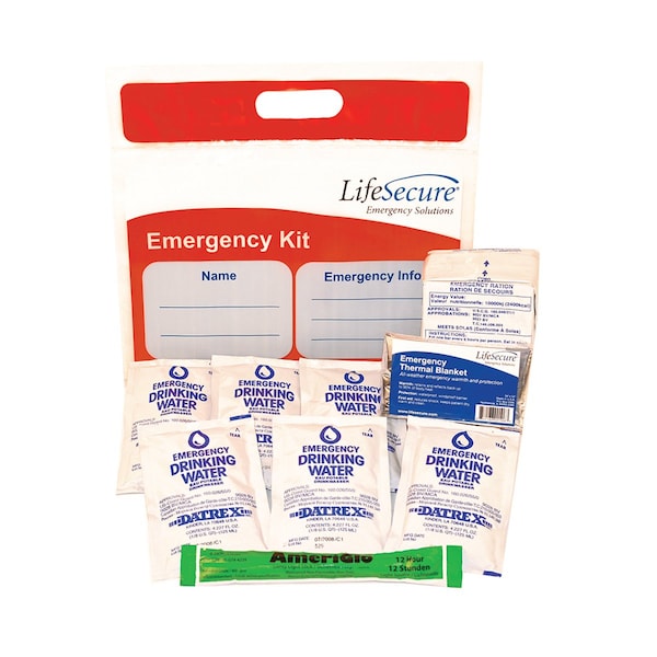 Lifesecure 3-Day Basic Emergency Kit 10300 | Zoro